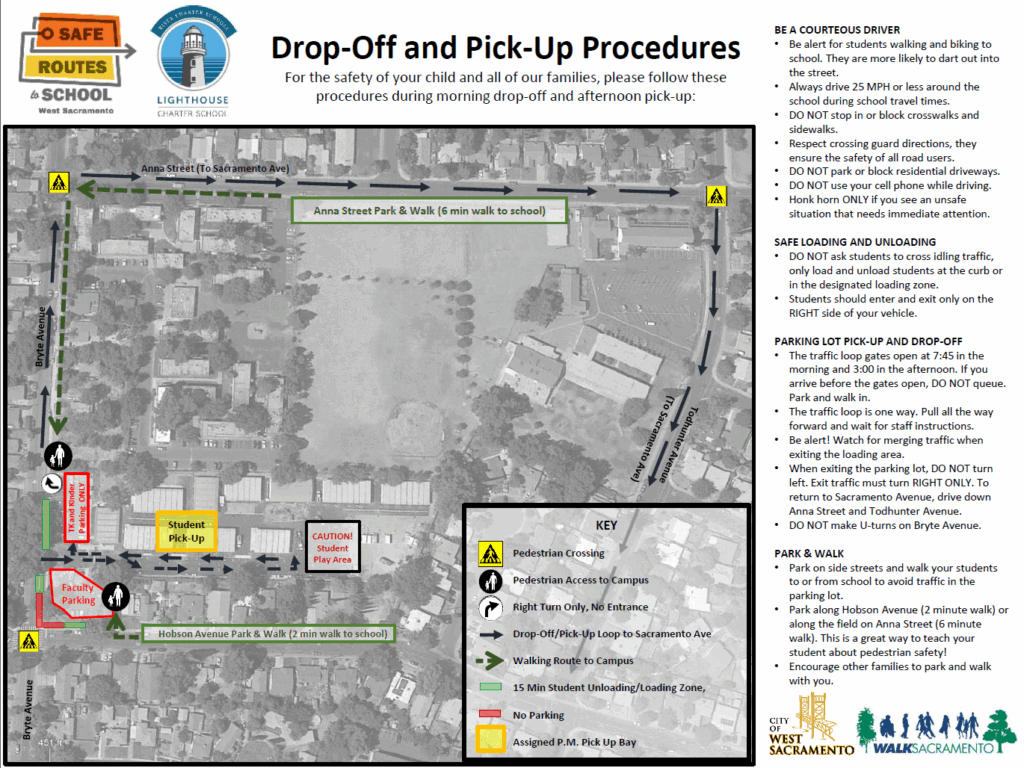 Drop-off/Pickup Procedures - Lighthouse Charter Schools